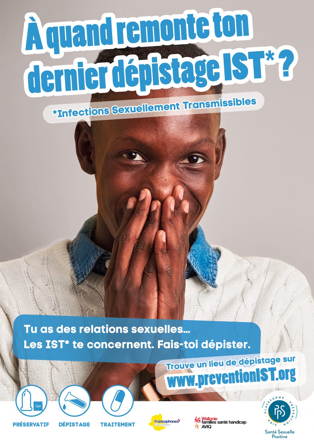 A quand remonte ton dernier dépistage? | Plateforme Prévention Sida